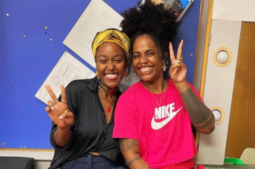 Spotted: Akwaeke Emezi and Queen Charlotte Star Arséma Thomas Aka Lady ...