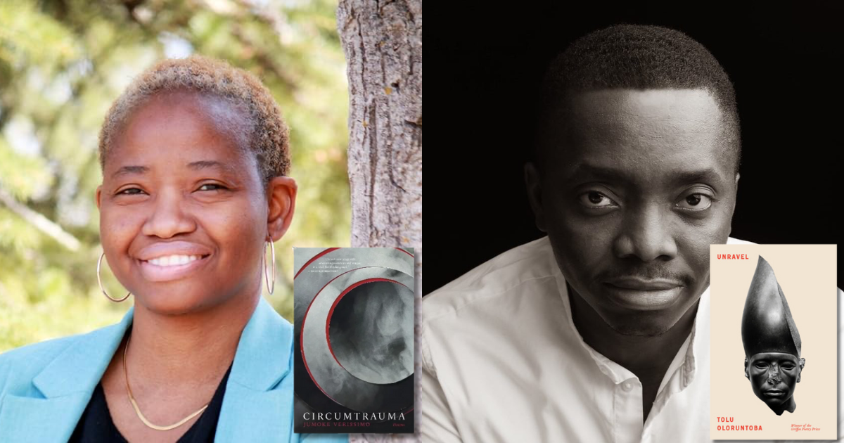 Jumoke Verissimo and Tolu Oloruntoba Featured in Best Canadian Poetry ...