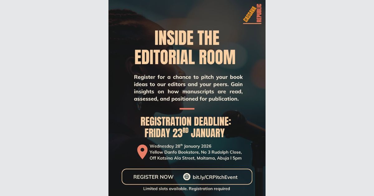 Cassava Republic Opens Pitch Room in Abuja | Register by January 23